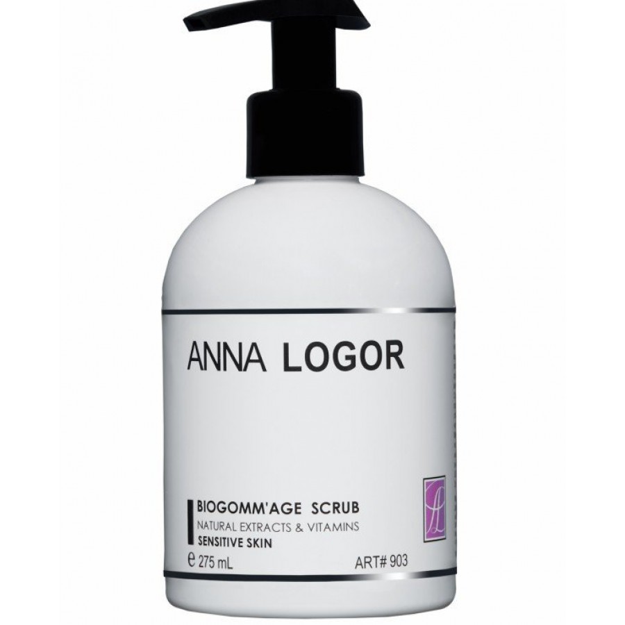 Anna Logor Biogomm'age Scrub Анна Логор Біогомаж-скраб для чутливої ...